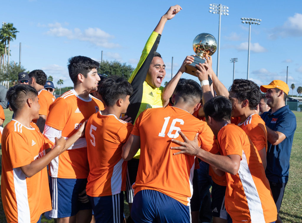 TSC club soccer stomps UTRGV to win conference, set to face A&M in ...