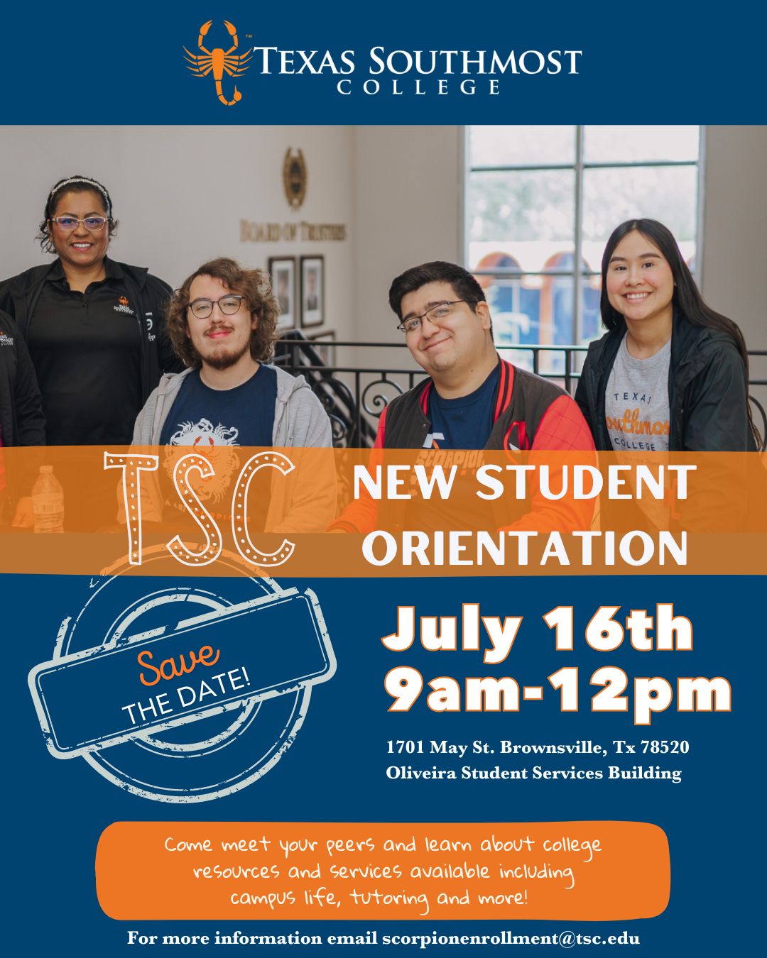 New Student Orientation - Texas Southmost College News New Student Orientation - Texas Southmost College News