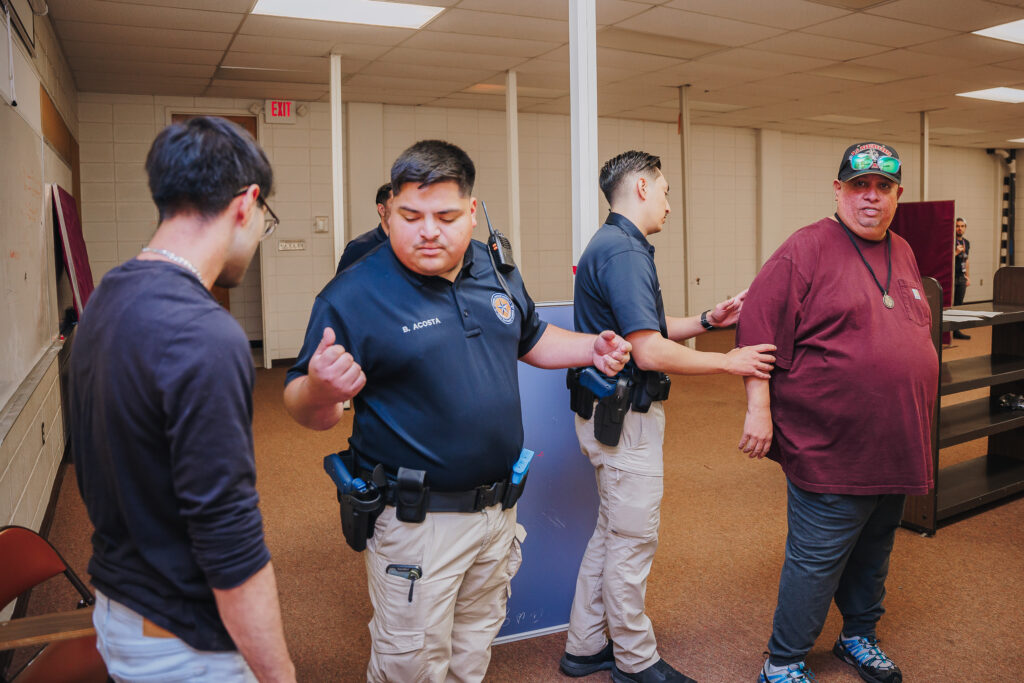 TSC Police Academy Cadets and Creative Writers Collaborate in Scenario ...