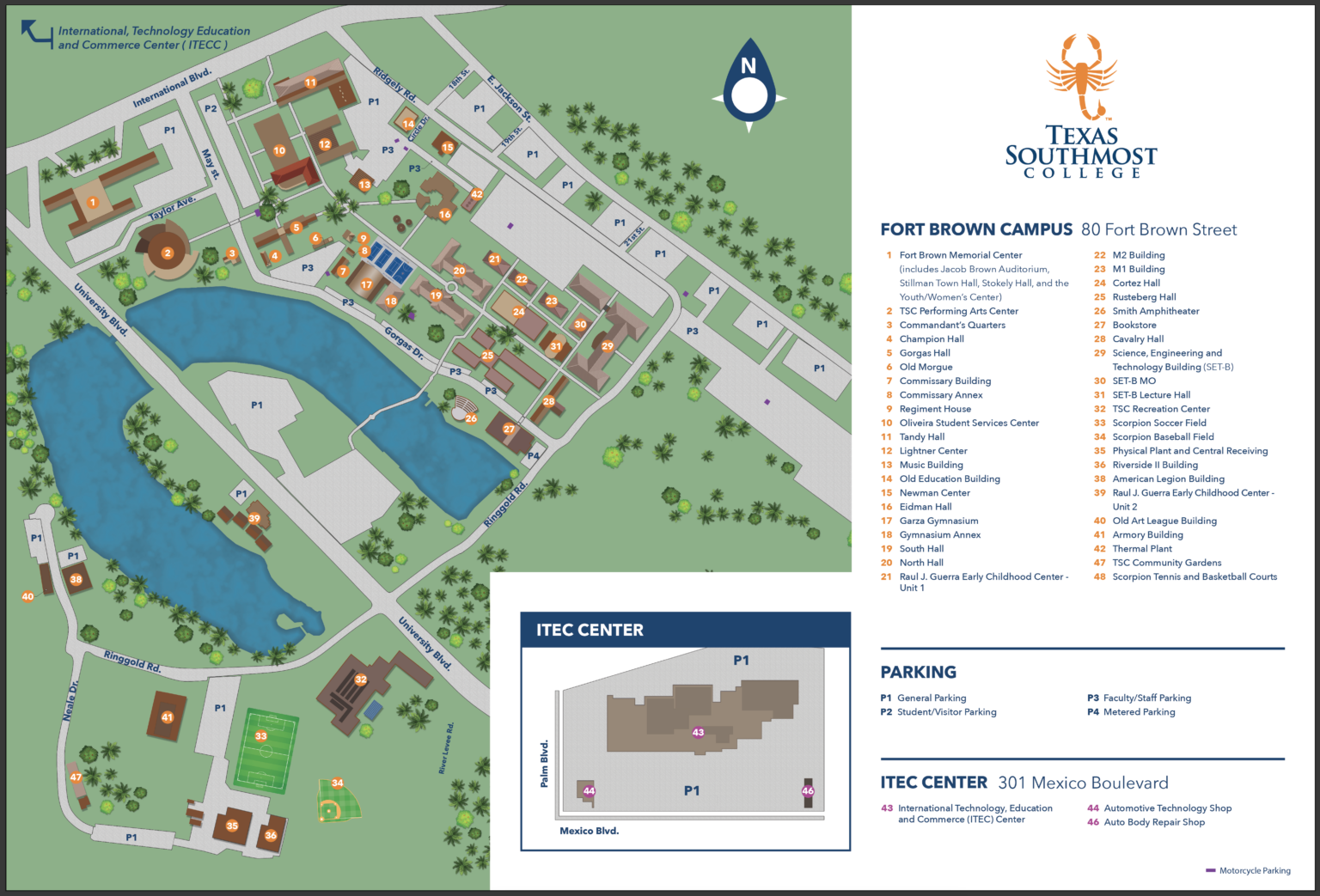 Campus Map - Texas Southmost College